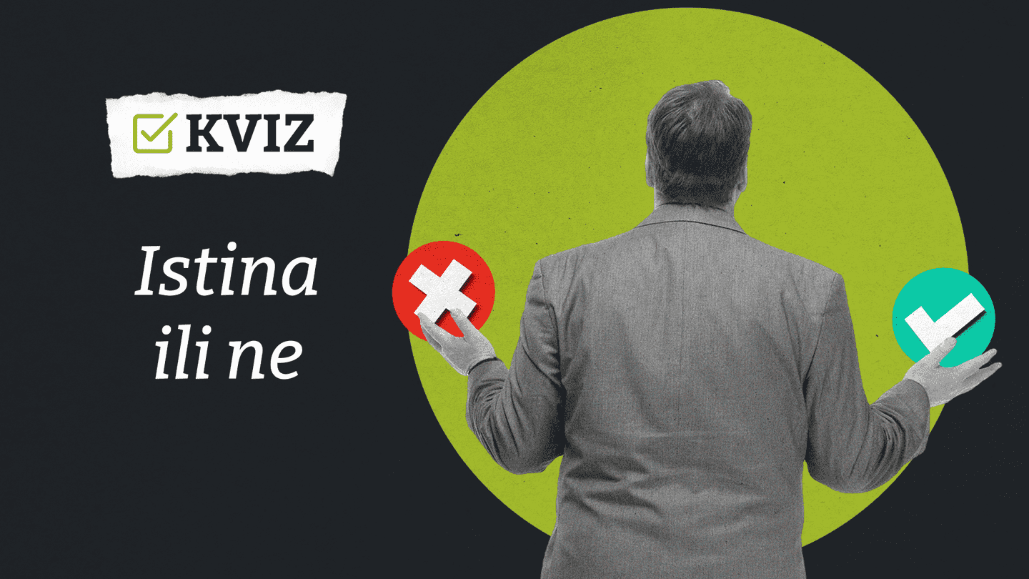 Istina ili ne - kviz.istinomjer.ba